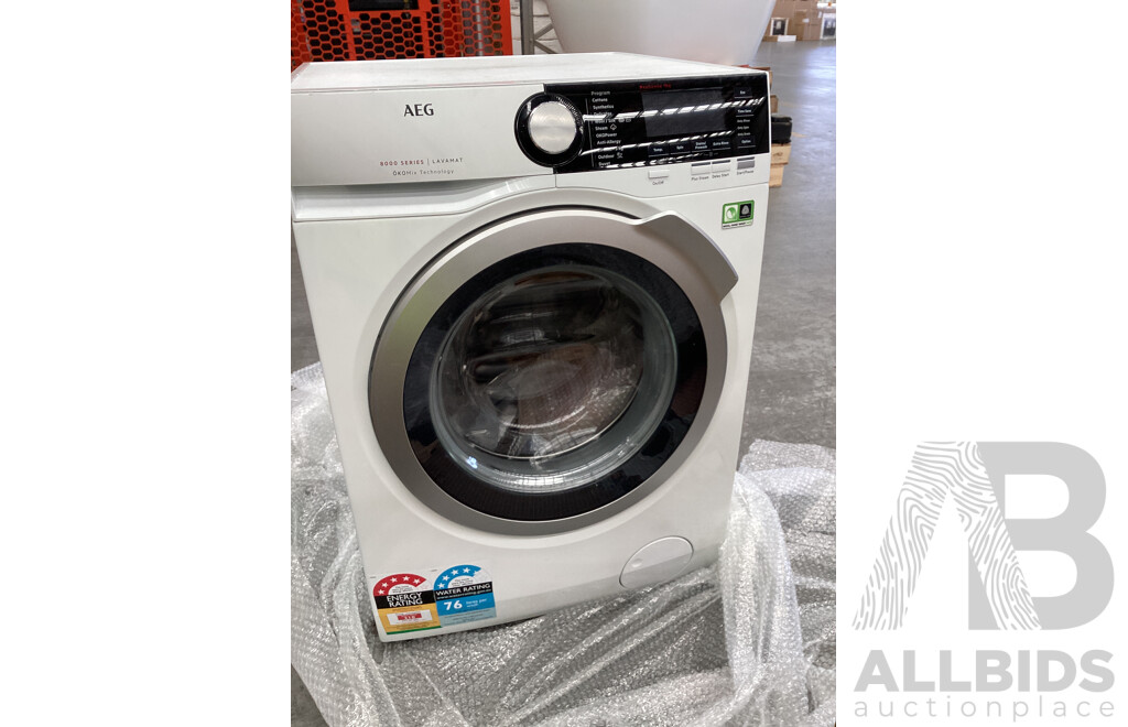 AEG 8000 Series 9kg Washing Machine - Lot 1636801 | ALLBIDS