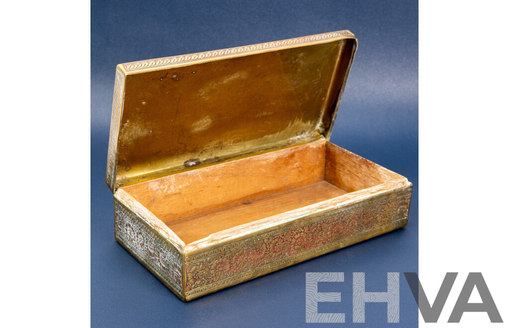 Antique English Kinco Brass Cigarette - Lot 1639894 | EHVA