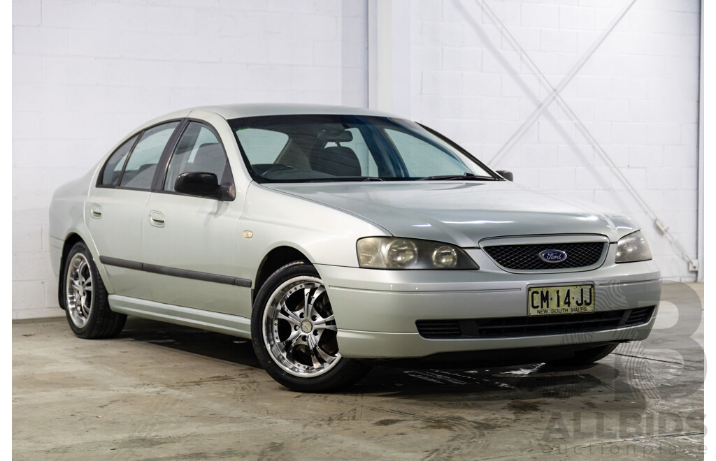 2/2003 Ford Falcon XT BA 4d Sedan - Lot 1641178 | CARBIDS