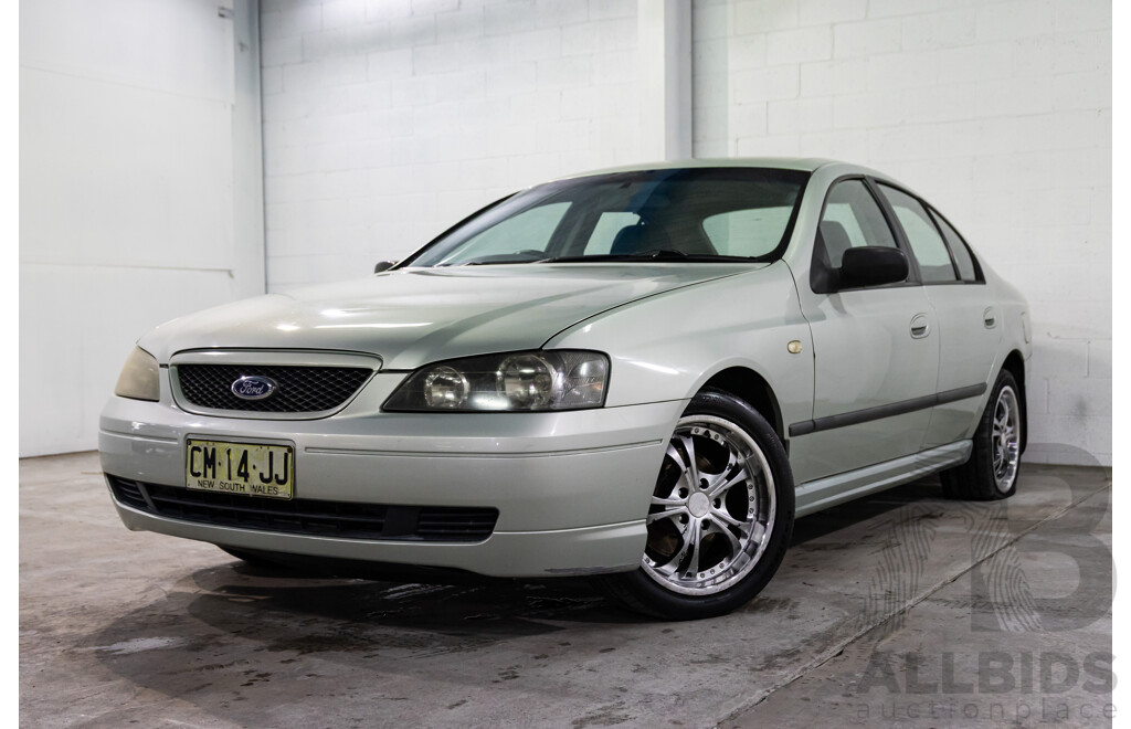 2/2003 Ford Falcon XT BA 4d Sedan - Lot 1641178 | CARBIDS