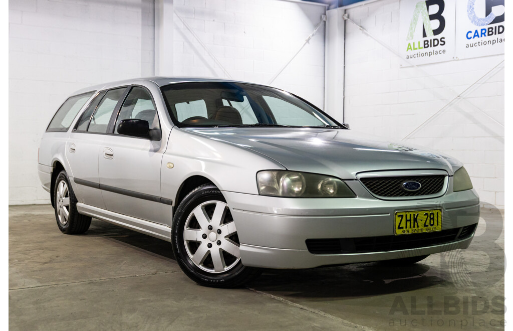 4/2004 Ford Falcon XT BA 4d Wagon - Lot 1641172 | CARBIDS