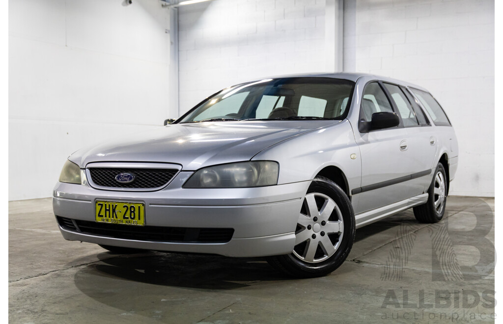 4/2004 Ford Falcon XT BA 4d Wagon - Lot 1641172 | CARBIDS