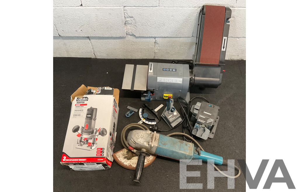 FERREX Belt and Disc Sander, FERREX - Lot 1650465 | EHVA