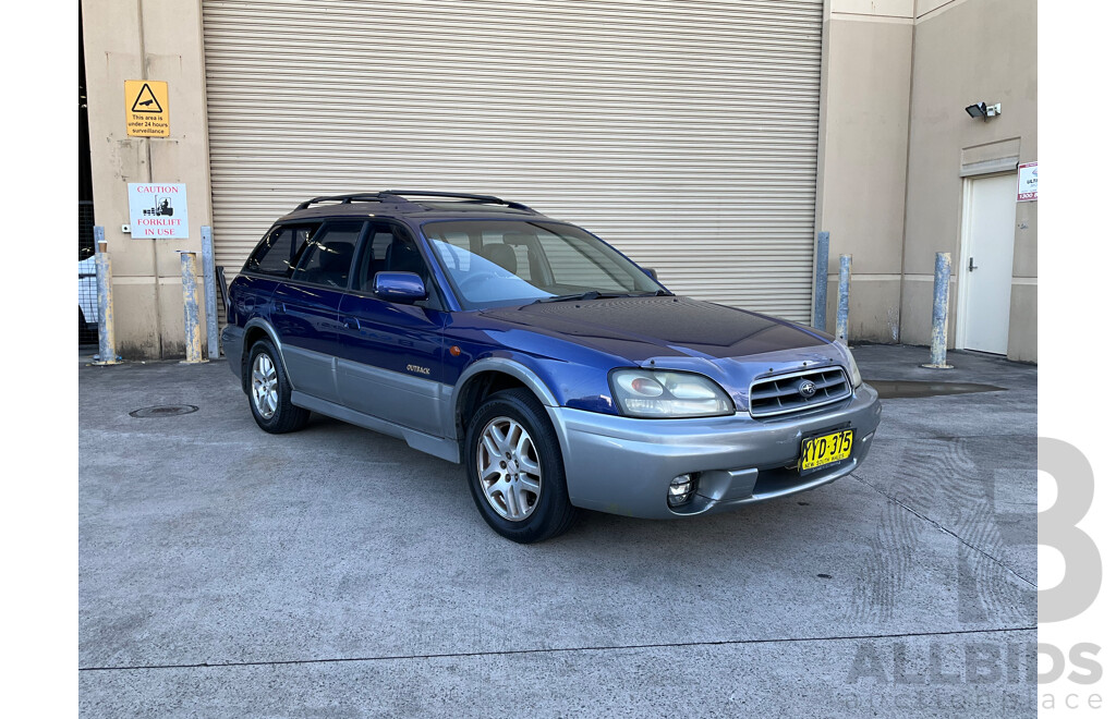 5/2002 Subaru Outback Limited (AWD) - Lot 1651421 | CARBIDS